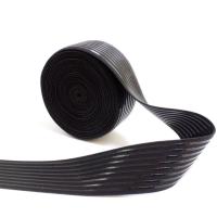 China Black Nylon Cycling Silicone Gripper Elastic For Garment for sale