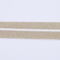 China Stretch Metallic Glitter Elastic Ribbon for DIY Crafts and Pants for sale