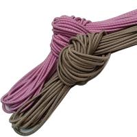 China Garment Accessories Polyester Braided Elastic Bungee Cord with Reflective Dot for sale