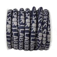 China 100% Nylon Custom Logo Round Jacquard Cord for sale