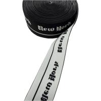 China Custom Logo Nylon Jacquard Underwear Elastic Webbing For Sportwear for sale