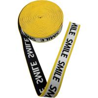 China Custom Elastic Jacquard Nylon Fitness Spandex Belt  Webbing Strap For Underwear for sale