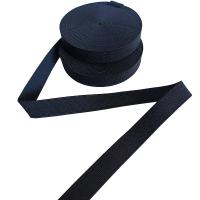 China Woven Elastic Band Polyester Black Waistband For Cloth for sale