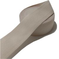 China 1mm Thickness Crochet Knitted Elastic Webbing Polyester Rubber Waistband For Garment for sale