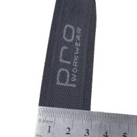 China Garment Waistbands Customized Durable Polyester Webbing Premium 30mm Jacquard Woven Non Stretch Belt for sale