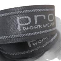 China Garment Waistbands Customized Durable Polyester Webbing Premium 30mm Jacquard Woven Non Stretch Belt for sale
