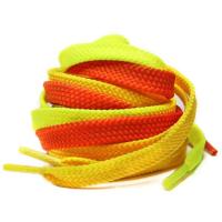 China 100% Polyester Color Hollow Shoelace 1CM Flat Herringbone Braided Rope Any Color For Clothing And Shoe Accessories for sale