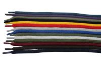 China Hoodie Strings Custom Color Aglet Metal Tips Round 100% Cotton Drawcord For Garment Sport Shoelaces Diameter 6mm Or Custom for sale