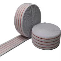 China Customized Strong Twill Herringbone Woven Band Polyester Elastic Webbing For Dresses for sale