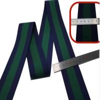 China Custom Plain Twill Stripe Or Herringbone Design Polyester Elastic Webbing For Garments Bags And Home Textile for sale