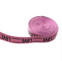 China Lettered Band Nylon Jacquard Elastic Waistband Customized 3.5cm High Elastic for Headband for sale
