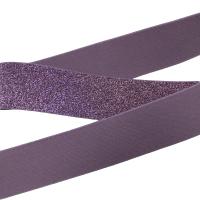 China Shiny Lurex Elastic Soft 1.5 Inch Custom Woven Metallic Waistband for Dresses Sport Dance Skirts for sale