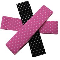 China Nylon Jacquard Headband Elastic Fashionable Personalized Custom Soft Elastic For Sport for sale