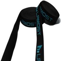China Polyester Printed Elastic Knitted Webbing Custom Logo Low MOQ For Cycling Jerseys for sale