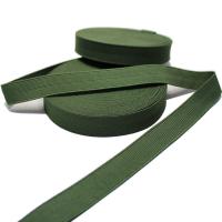 China Bias Tape Fold Over Elastic Band 2cm Custom Woven Webbing For Binding for sale