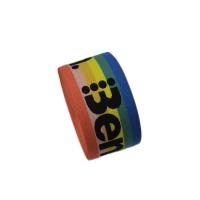 China Jacquard Custom Wigs Elastic Band Woven Techniques Colorful Nylon Spandex Headband for sale
