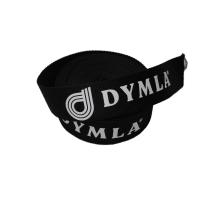 China Printed Polyester Webbing 4cm Black Color Custom Logo High Strength Belt for sale