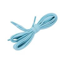 China Flat Shoelace 100% Polyester Custom Color Drawstring Cord For Sneaker Shoes for sale