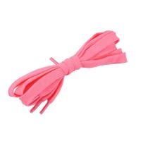 China Flat Shoelace 100% Polyester Custom Color Drawstring Cord For Sneaker Shoes for sale