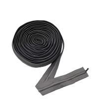 China Drawcord Elastic Waistband Accessories 4cm Black White Drawstring Knitted Elastic Drawcord Elastic Webbing Running Shorts for sale