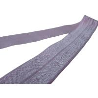 China Shiny Bias Elastic Webbing 20mm Width Spandex Material with Oeko-Tex Certificate Stretch Feature for sale