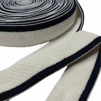 China Grosgrain Elastic Waistband High Elasticity Custom Color Woven Webbing For Garment for sale
