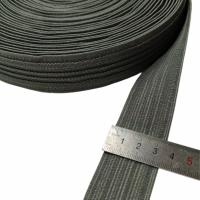 China Striped Polyester Elastic Fashion Custom Good Quality Woven Stretch Webbing for cloth for sale
