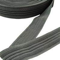 China Striped Polyester Elastic Fashion Custom Good Quality Woven Stretch Webbing for cloth for sale
