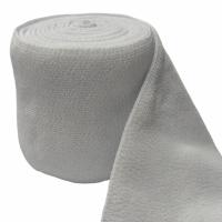 China Nylon Woven Elastic Soft Waistband Super Wide White Color For Garments And Packaging for sale