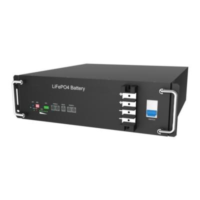 China 2560Wh 51.2V DC Rack Mount Lifepo4 Battery For Industrial Commercial Energy Storage for sale