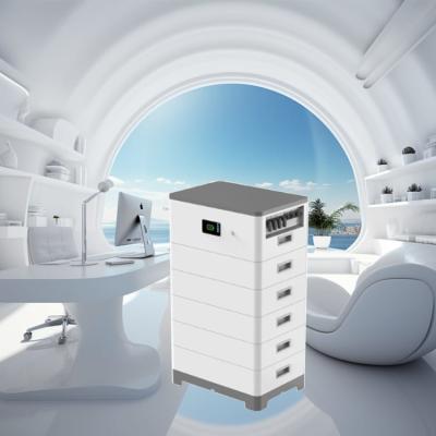 China Floor-Mounted Home Energy Storage System 48V 10.24kwh 200A Lithium Batterie Lifepo4 for sale
