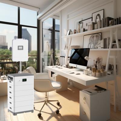 China 30.72kwh 48V Solar Residential Battery Storage System With Lithium Iron Phosphate Cell for sale