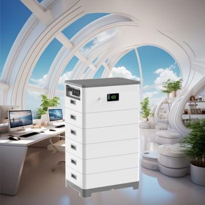 China 5 Module Residential Battery Storage System 25.60kwh 48V All In One For Home for sale