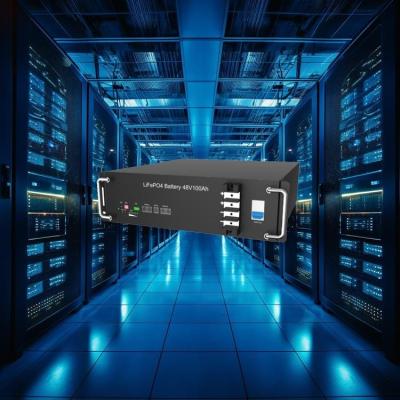 China 10kW Home Lithium Battery Storage , Rackmount Lifepo4 Battery For Household for sale