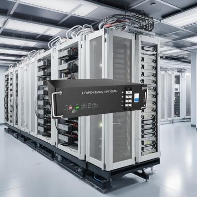China 50kWh High voltage Lifepo4 Rackmount Lithium Battery Energy Storage Solution for Industrial Needs. for sale