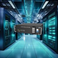 China Solar Storage Rackmount Lifepo4 Battery Rechargeable BMS 5.12kwh for sale