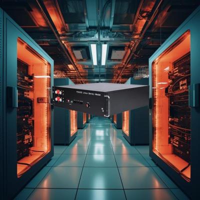 China 50kWh High voltage Lifepo4 Rackmount Lithium Battery Energy Storage Setup for Industrial Purposes for sale