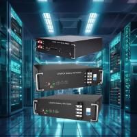 China Energy Storage Backup Rack Mounted Lithium Battery 51.2V 2.56Kwh 5.12Kwh for sale