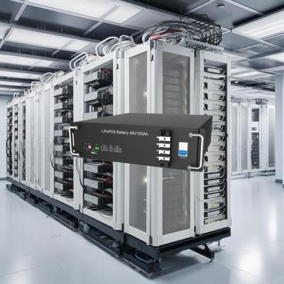 China 51.2v 5.12kwh Rack Mounted Lithium Battery For  Energy Storage Solar Telecom for sale