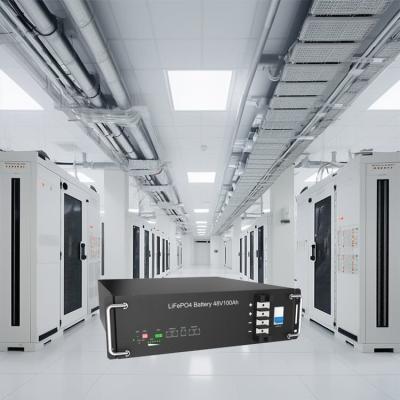 China LCD Display Optional Rack Mount Lifepo4 Battery 51.2V 100ah 200ah for sale