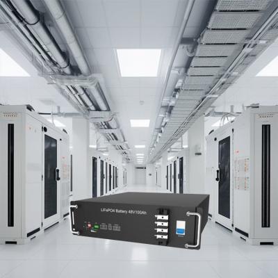 China Lifepo4 Smart Rack Mount 48v Battery 100Ah 200Ah 5Kwh 10Kwh For Home Energy Storage for sale