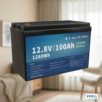 China 24V 50Ah Lithium Battery 5000+ Deep Cycle Lithium Iron Phosphate Rechargeable Battery for sale