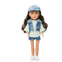 China Educational Custom Logo OEM ODM 14 Inch Full Silicone Cute Doll Gifts 48pcs per Carton for sale