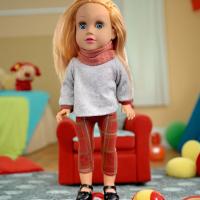 China 45cm Vinyl Silicone Cute Doll Sound Toys Custom Logo Educational for Kids for sale