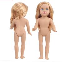 China Custom 18 Inch African American Doll 45cm for Girls White Brown Skin for sale