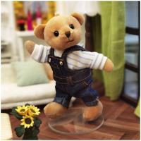China Customizable Size Plush Bear Doll Clothing Easy Cleaning For Doll Dress for sale