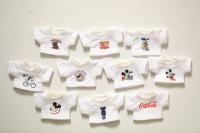 China Plush Bear Doll Clothing Set for 12cm Dolls Removable Hoodies Tshirt Costumes Customizable for sale