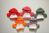 China Plush Bear Doll Clothing Set for 12cm Dolls Removable Hoodies Tshirt Costumes Customizable for sale