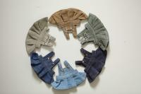 China Plush Bear Doll Clothing Set for 12cm Dolls Removable Hoodies Tshirt Costumes Customizable for sale