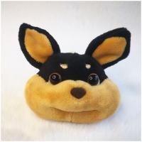 China Cute Cotton Custom Plush Doll Dog Key Chain For bag decoration for sale